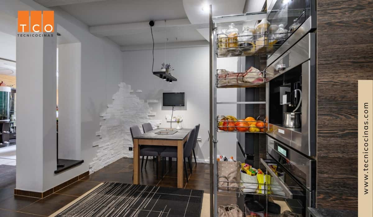 Últimas tendencias de almacenaje en Cocinas para 2024